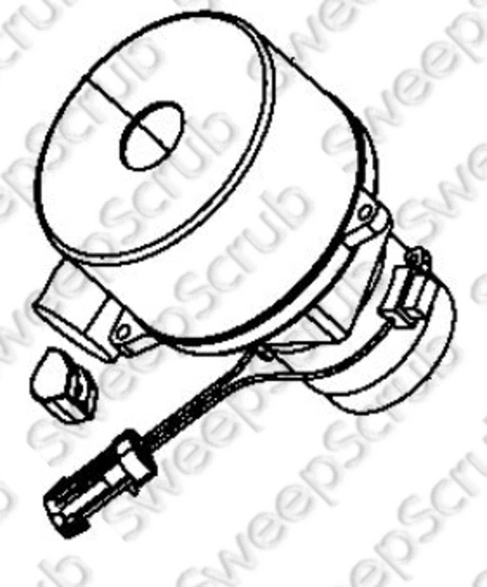 Nilfisk Advance 56412218 Vacuum Motor, 24V Vacuum Motor - Cleaning ...